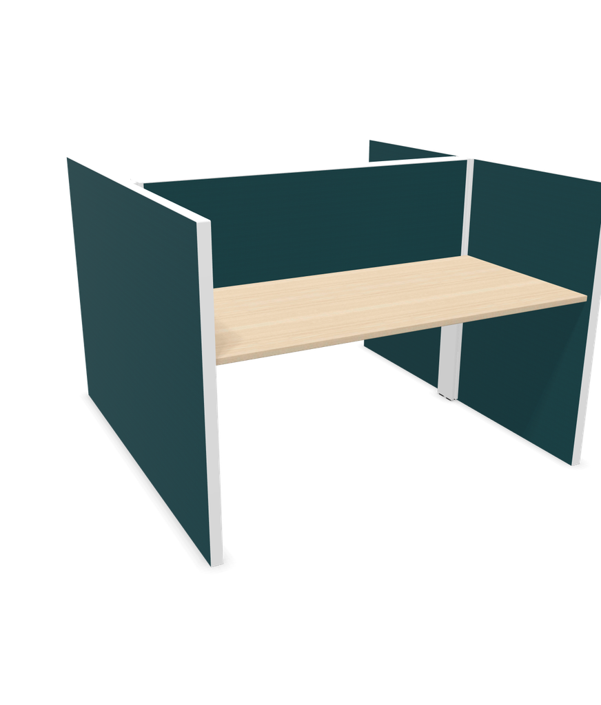 Max Screen range duo desk sit to stand | Markant Office